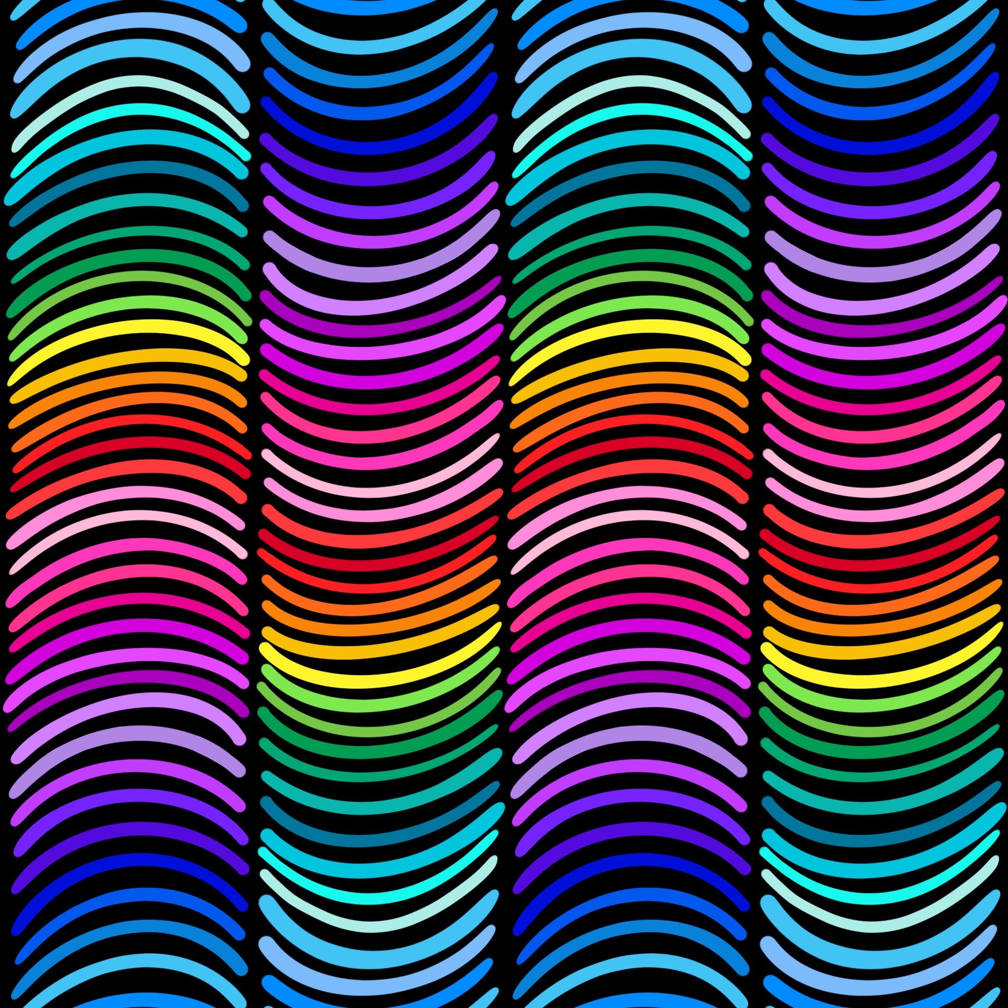 Briefs Dark Rainbow Doodles Tcs Eco Full Coverage